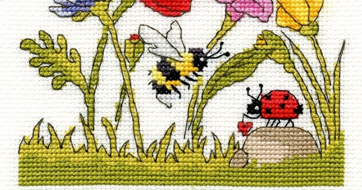 Bees and Ladybirds | Bothy Threads