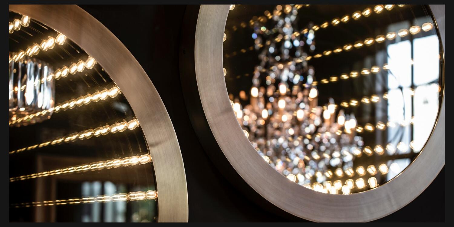 Timothy Oulton Inception Round Mirror - Timothy Oulton