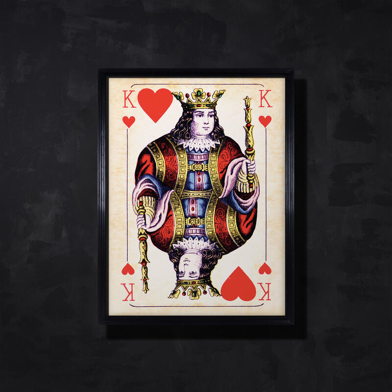 Playing Card Wall Art | Timothy Oulton - Timothy Oulton
