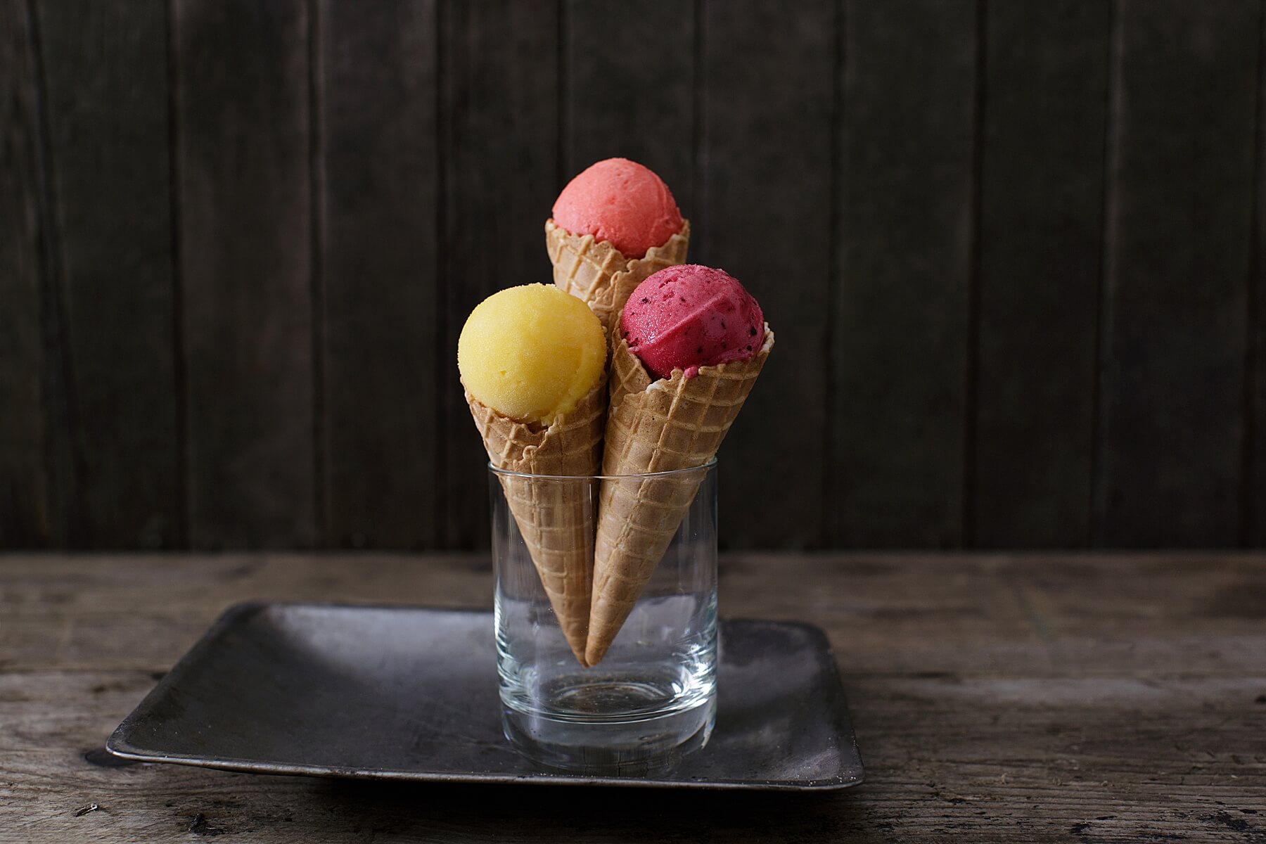 Ice cream photography for Luca's Edinburgh | Blue Sky Photography
