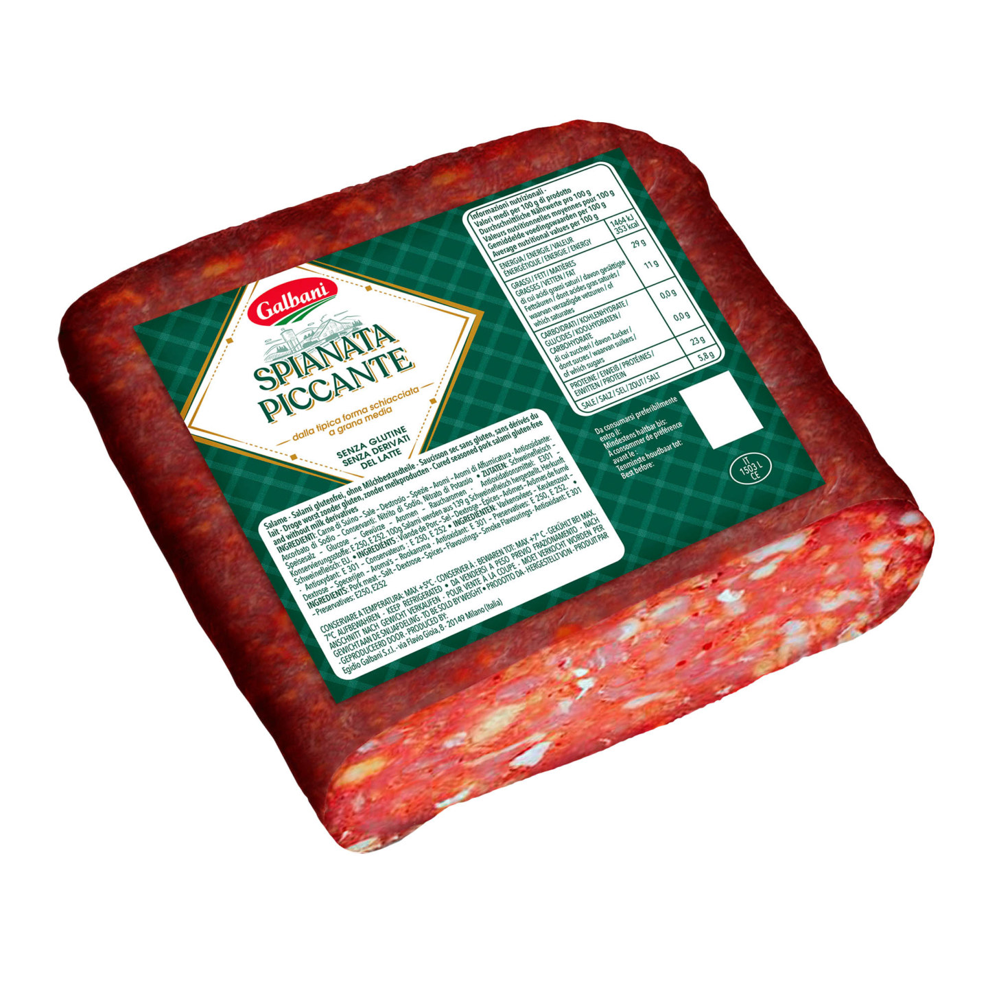 Galbani Mozzarella Lactose Free 100g - Lactalis Professional DE Galbani Mozzarella Lactose Free 100g - Lactalis Professional DE