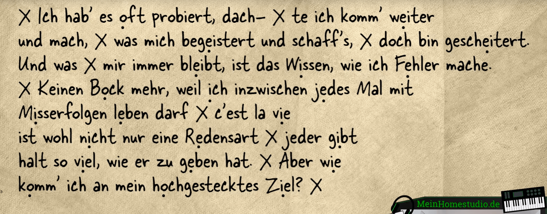 Wie kann ich Raptexte schreiben? - MeinHomestudio.de