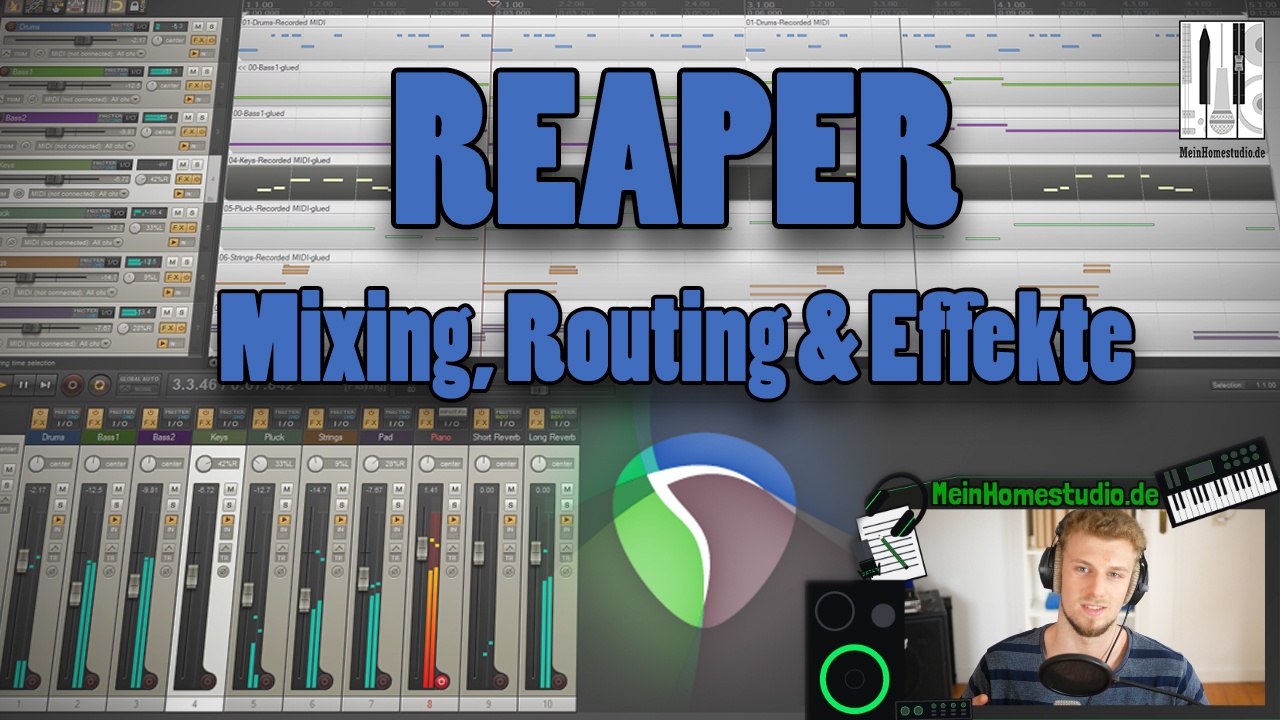 Reaper – Mixing, Routing & Effekte - MeinHomestudio.de