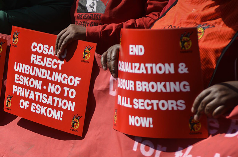 South African Workers March In Capital Against Inflation NewZimbabwe