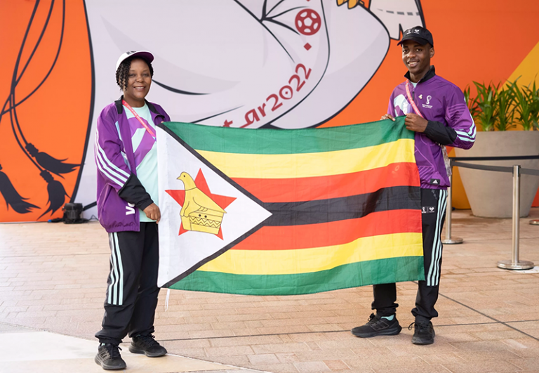 Zimbabwean mum and son 'proud' volunteers at FIFA World Cup Qatar 2022 ...