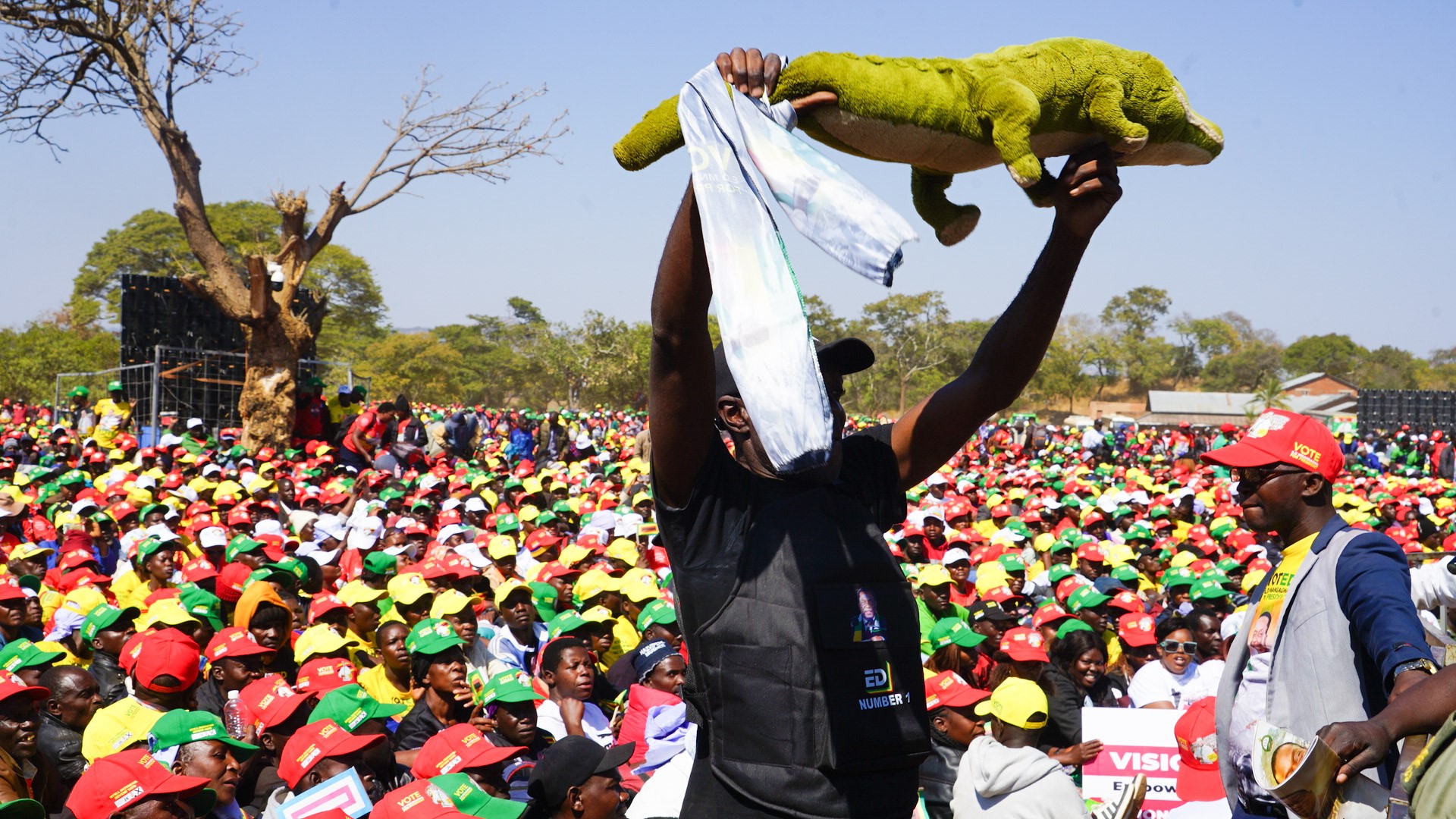 In Pictures: Zanu PF Mash Central rally, Mnangagwa gives supporters 'ED ...