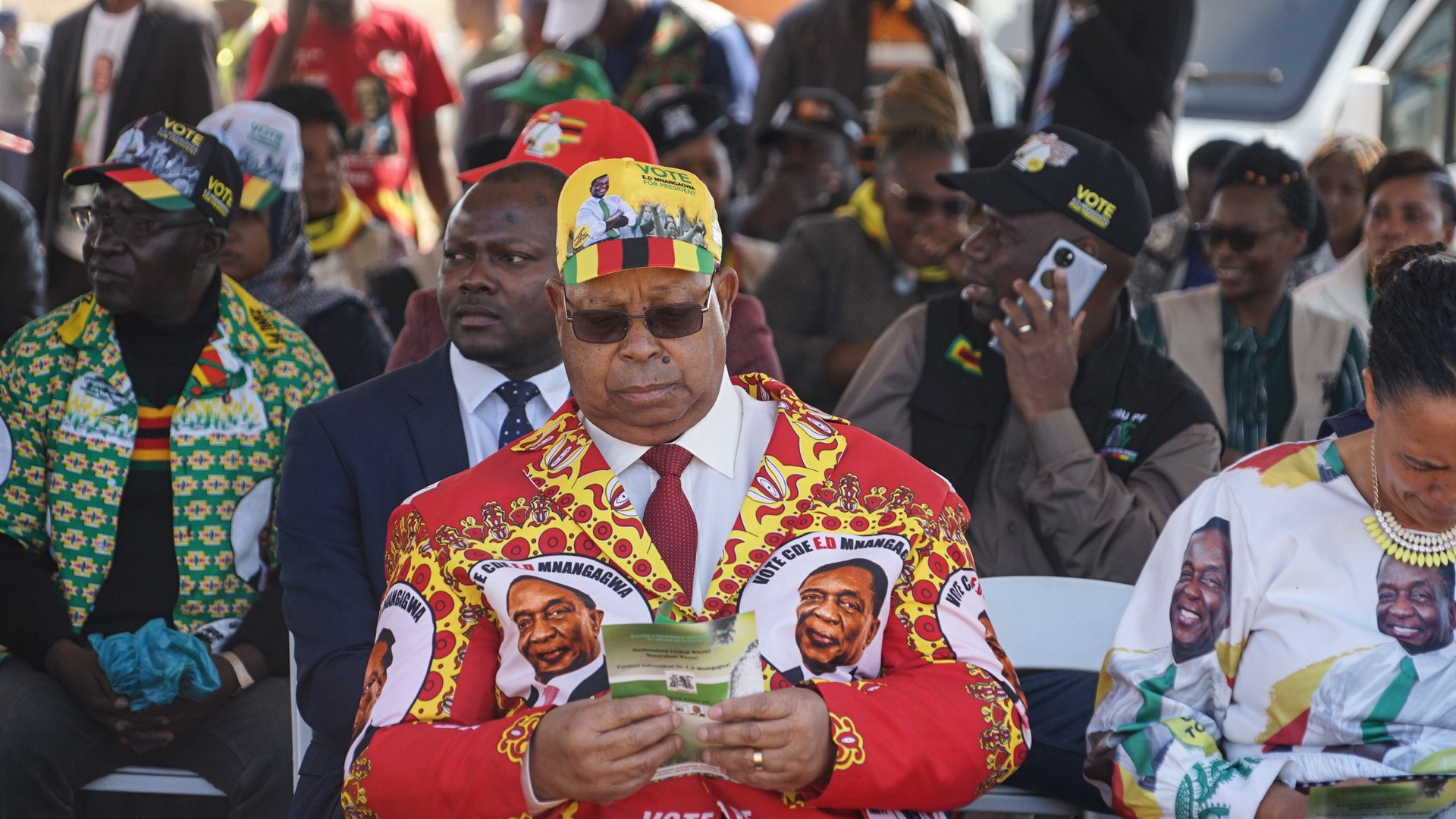 In Pictures: Zanu PF Mash Central rally, Mnangagwa gives supporters 'ED ...