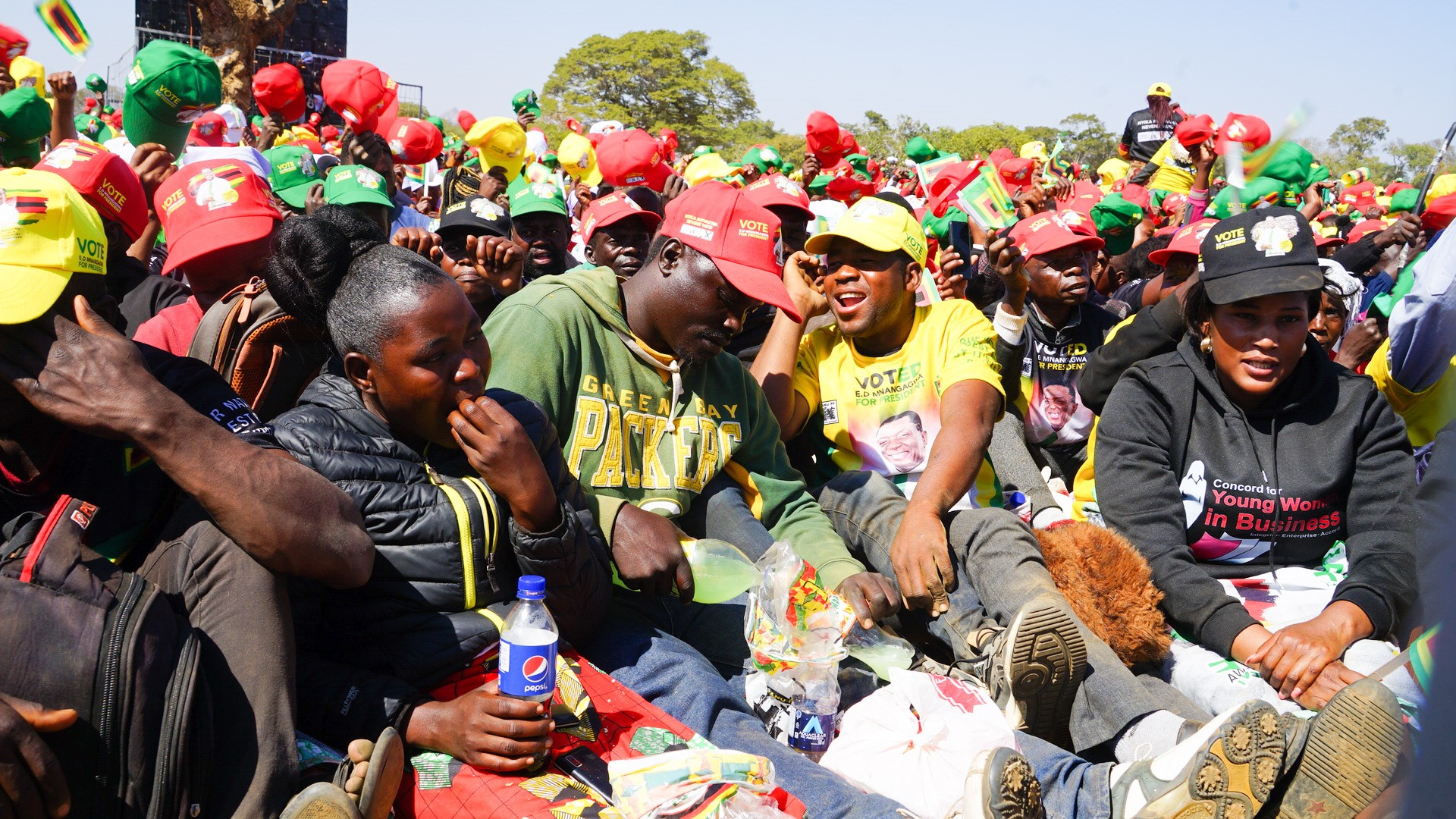 In Pictures: Zanu PF Mash Central rally, Mnangagwa gives supporters 'ED ...