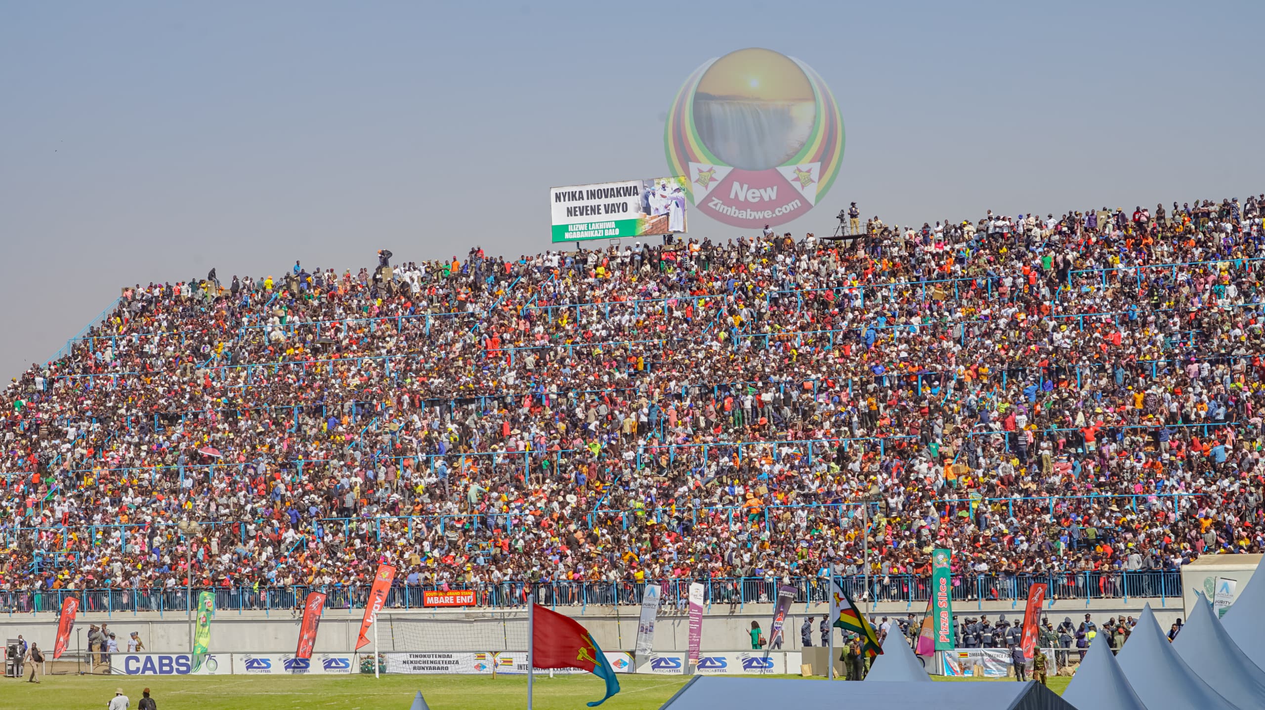 In Pictures: Defence Forces celebrations at Rufaro Stadium ...