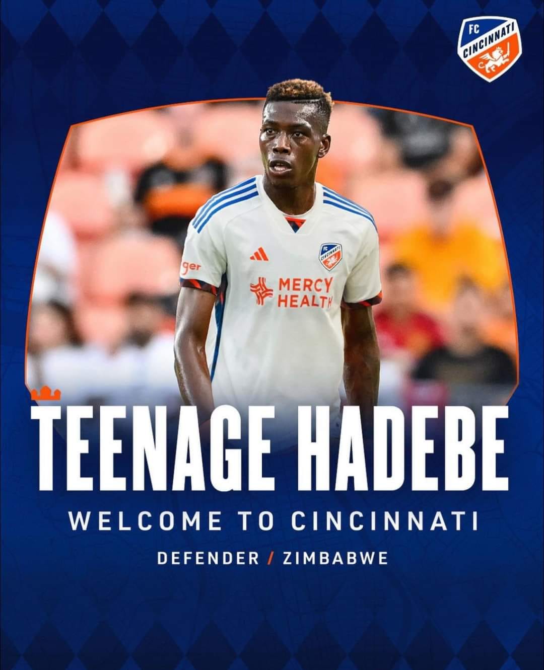 Warriors defender Teenage Hadebe returns to Major League Soccer in US ...