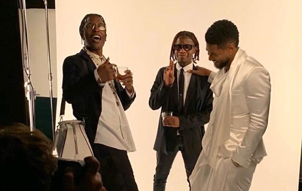 SPOTTED: ASAP Rocky attends Oscars Afterparty in Prada x Adidas – PAUSE ...