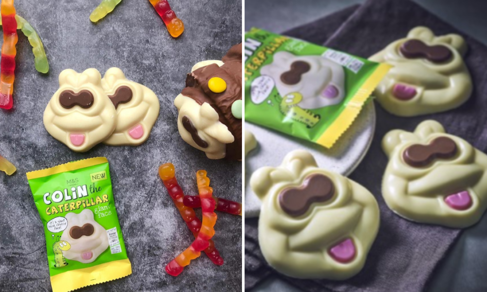 M&S is finally selling full-sized Colin the Caterpillar face chocolates ...