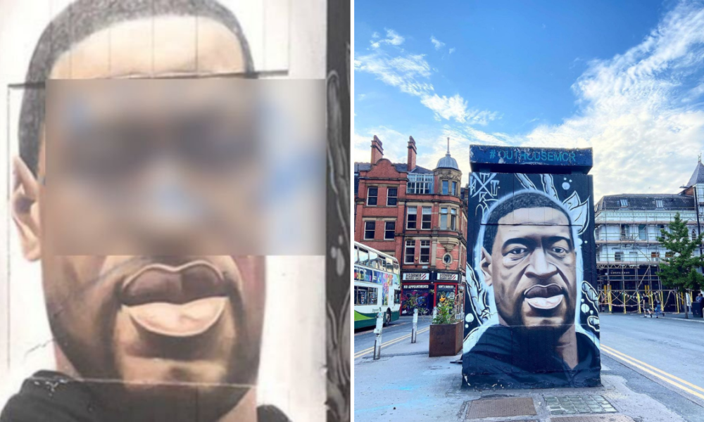 17-year-old boy arrested after the George Floyd mural was defaced with ...