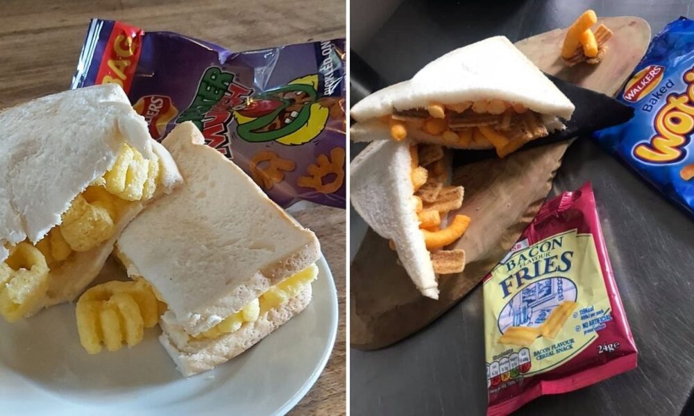Pub launches an entire crisp butty menu with a 7-course crisp tasting ...