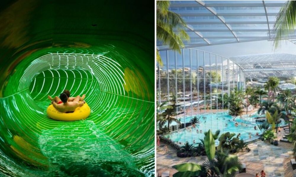 Images show plans for £250M water park and spa at the Trafford Centre