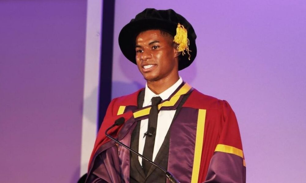 Marcus Rashford to receive MBE from Prince William today