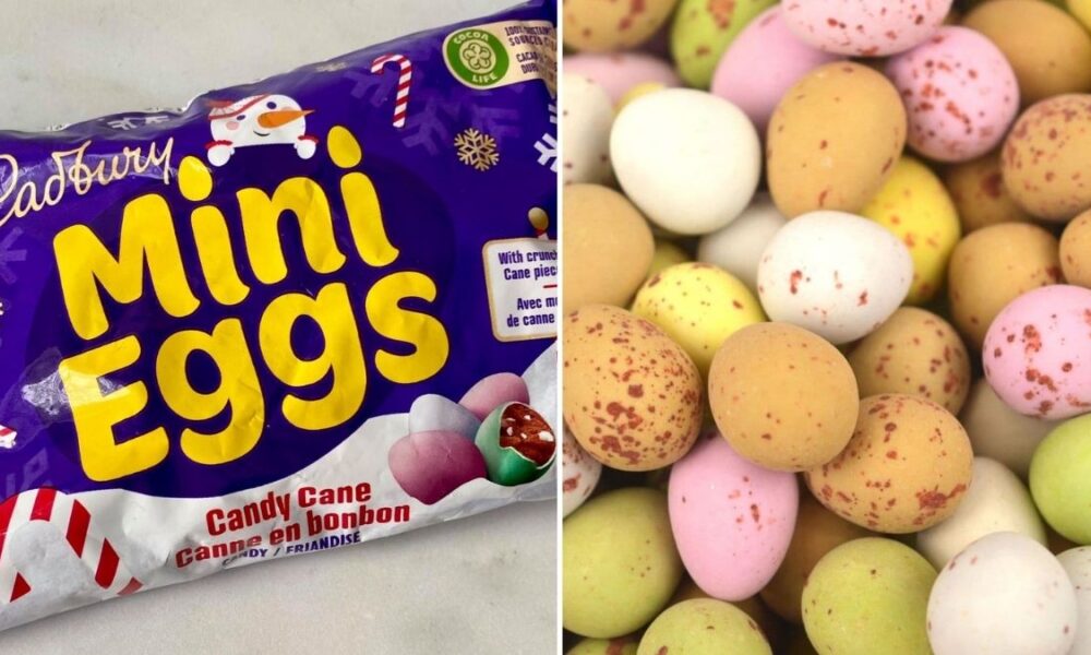 Cadbury's Mini Eggs have been given a festive makeover