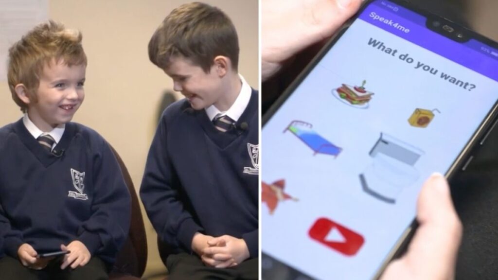 Nine-year-old boy creates app to help non-verbal children communicate