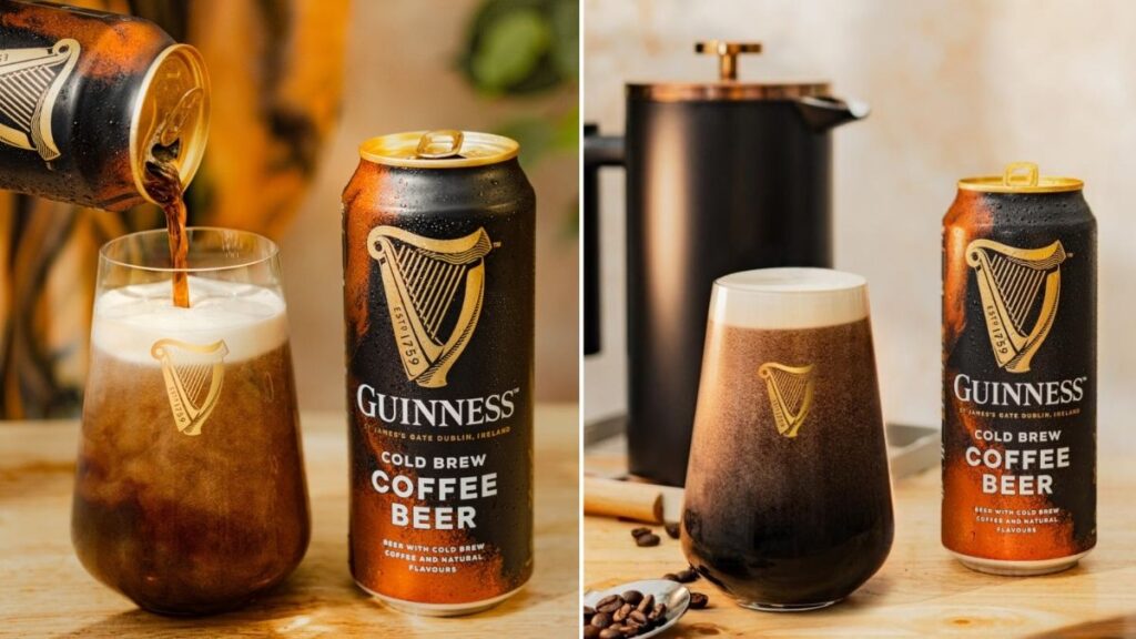 Guinness launches new cold brew coffee beer in the UK