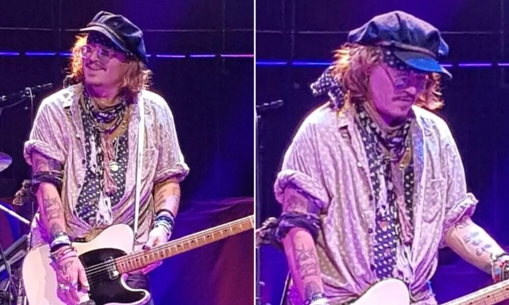 Johnny Depp returns to the stage for second concert after defamation trial