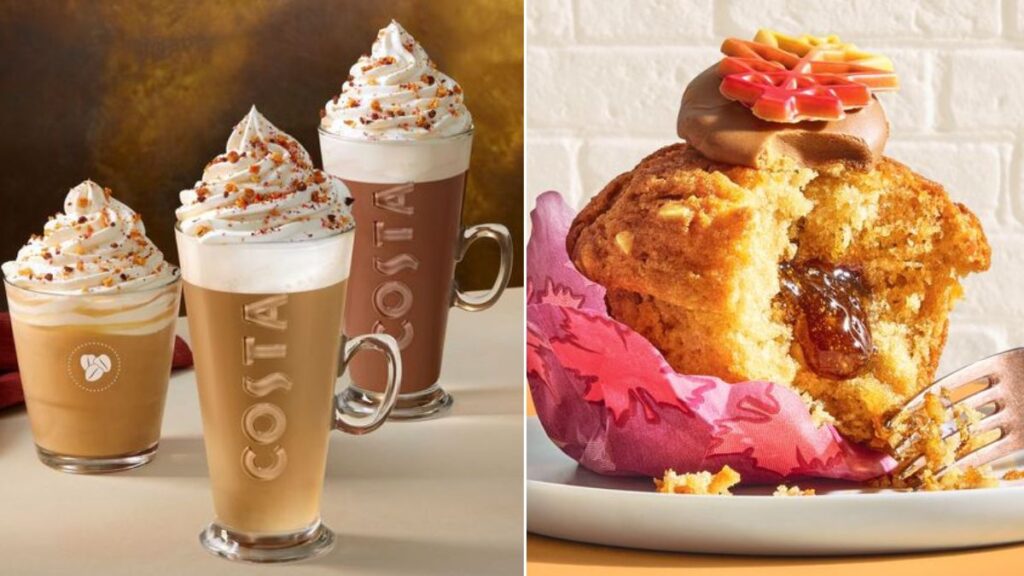 Costa launches new autumn menu with Maple Hazel Hot Chocolate