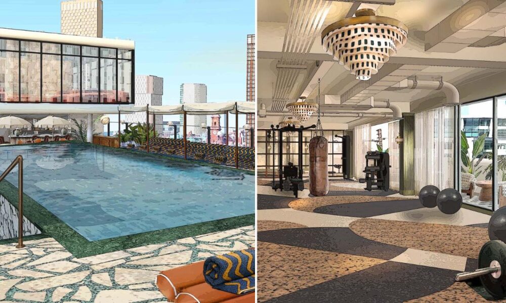 Sketches reveal new sneak peek of Soho House Manchester