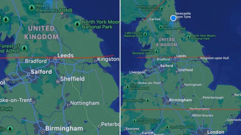 controversial map splits internet over north south divide