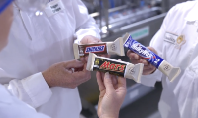 Mars Bars to trial new paper wrappers from today