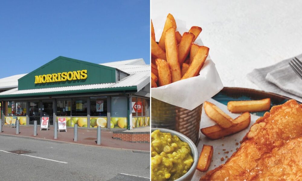 Morrisons cafes serving half-price fish and chips just £3.49