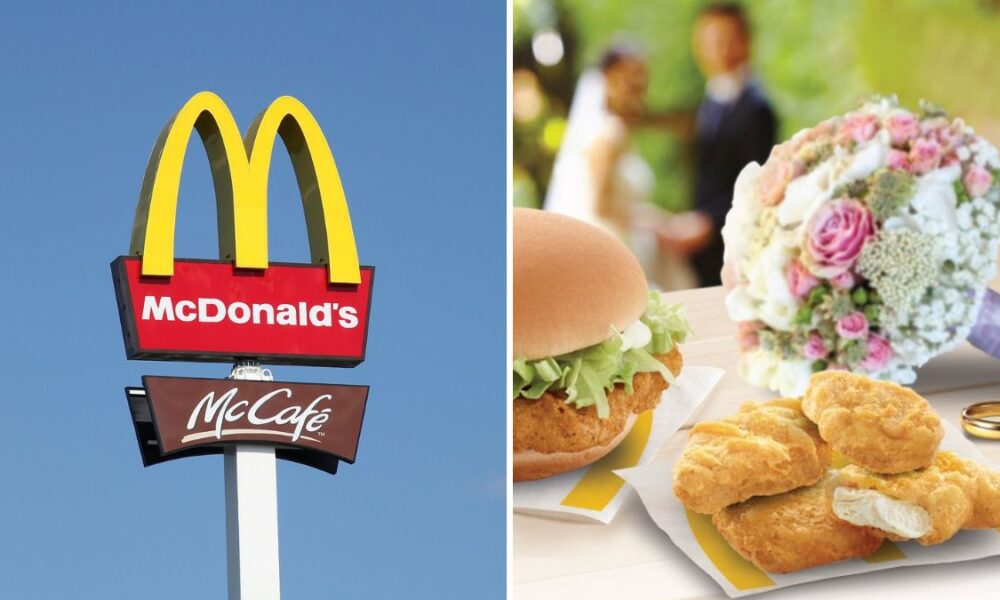 Maccies is now offering £185 wedding packages