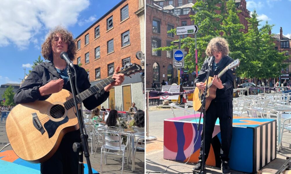 Busker from Manchester a growing success with new single release