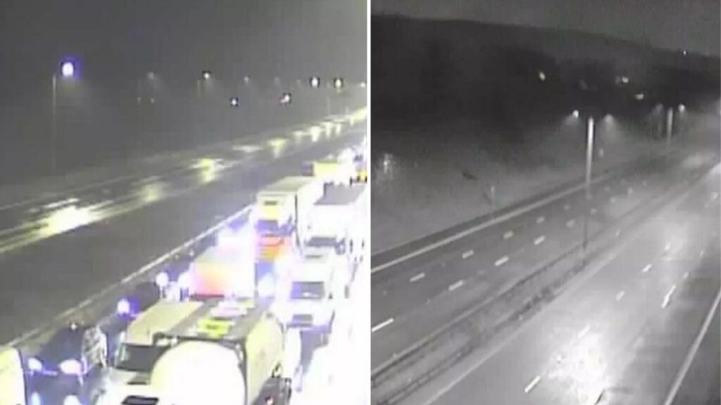 M62 closed after teenager dead in horror crash last night