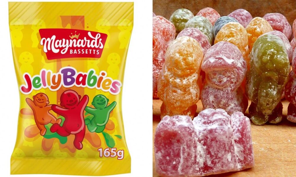 Jelly Babies named as UK’s favourite sweet