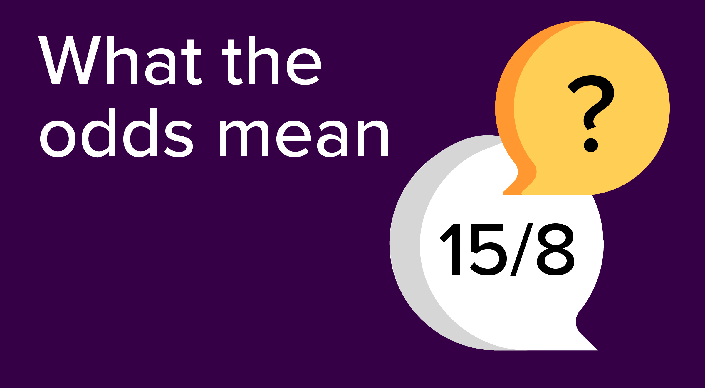 What Does Plus Mean In Betting