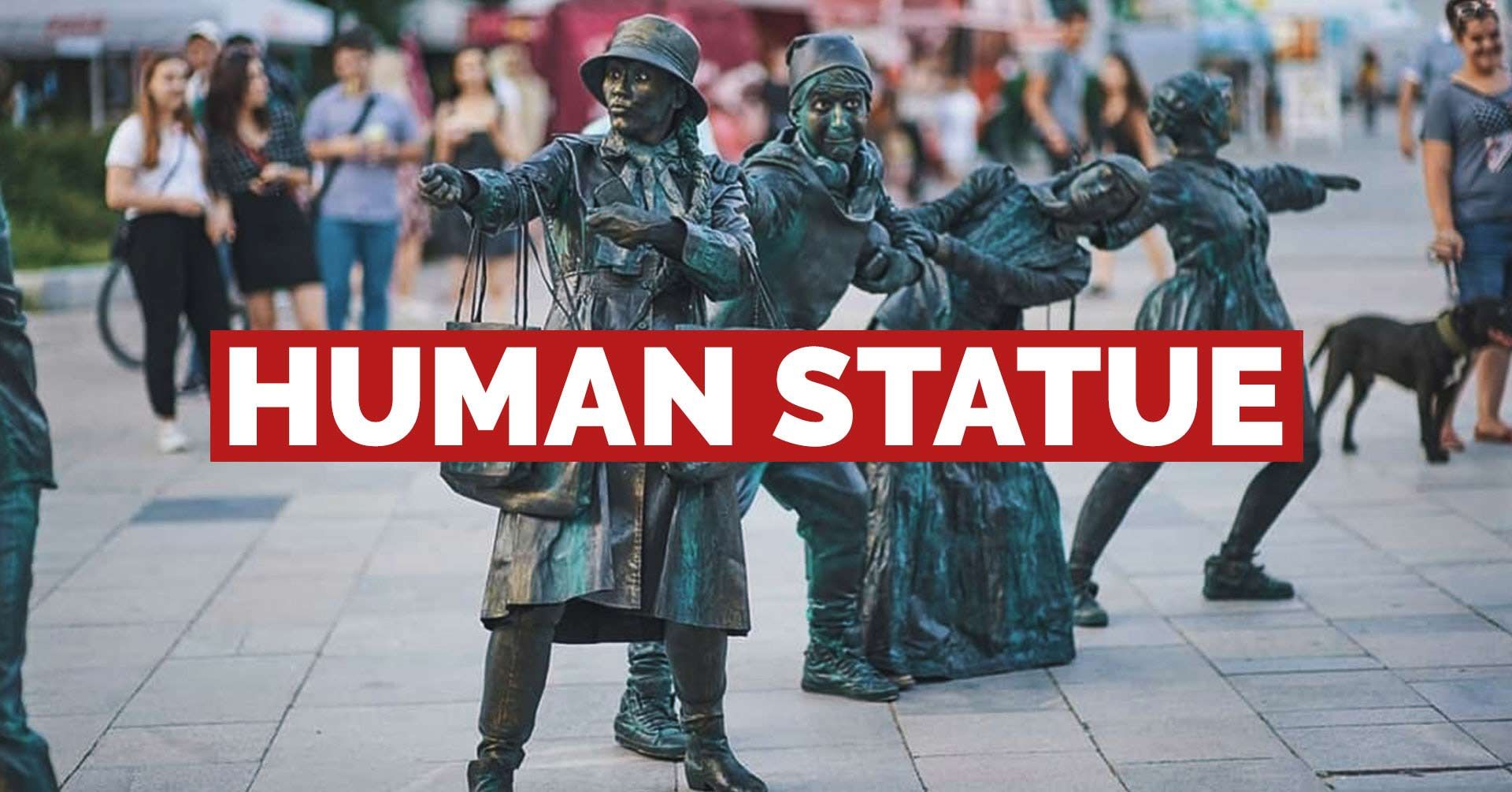 Hire Human Statues and Living Statues | Scarlett Entertainment