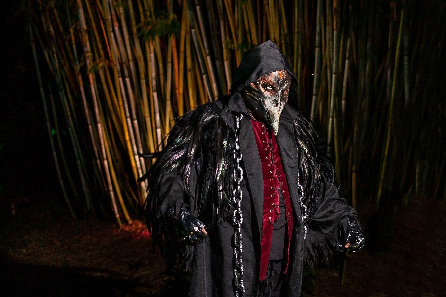 Halloween Scare Characters Residency at Jacksonville Zoo, USA