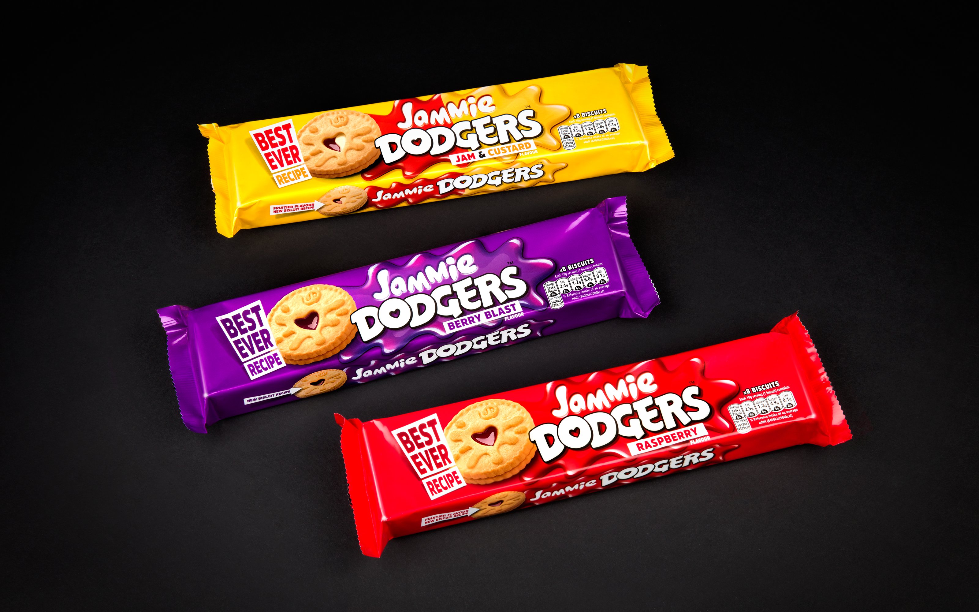 Jammy Dodger Logo Single Blondie Box Jammie Dodger Batch d